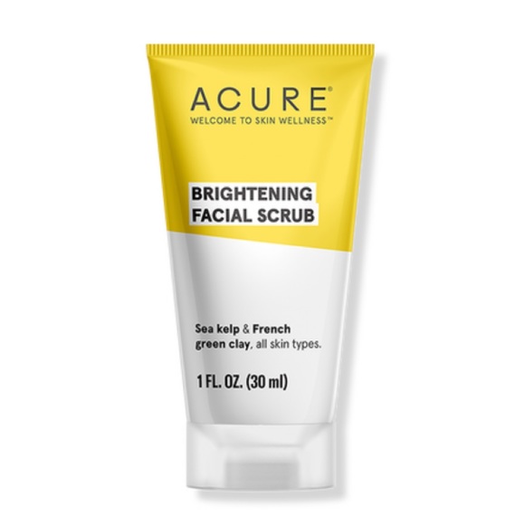 Acure | Skincare | Last Acure Brightening Facial Scrub Travel Size New ...